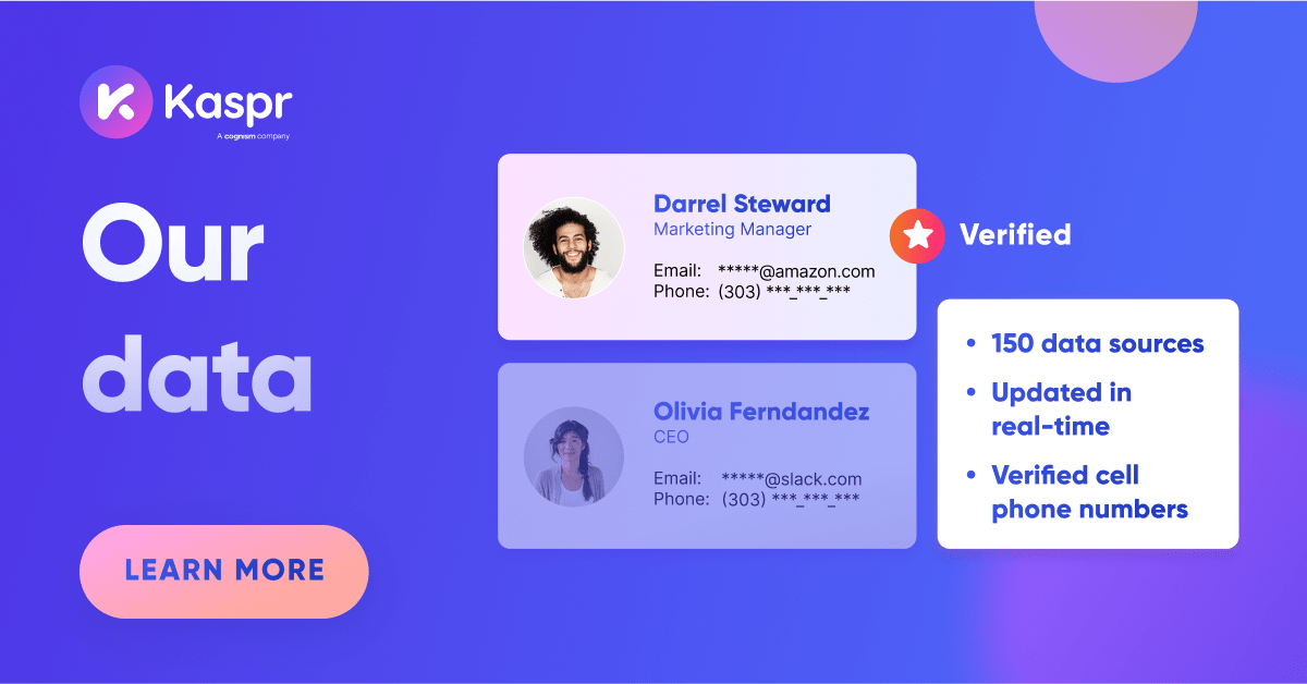 Unsere Daten | Genaue Telefonnummern dank Kaspr